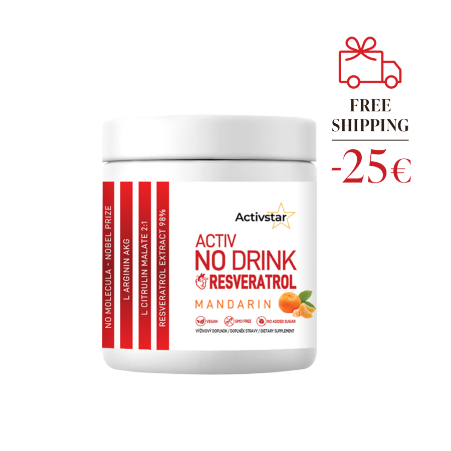 Activstar - Activ NO + resveratrol drink ship 240 G | activstar.cz